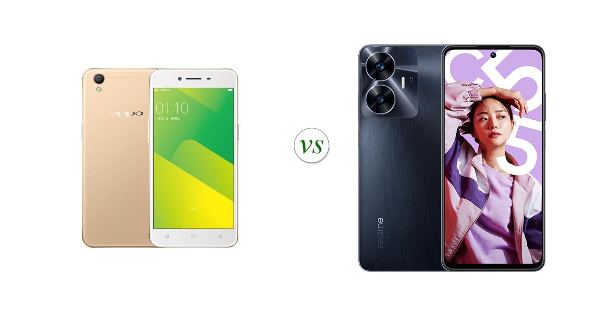 Oppo A37 Vs Realme C55 Side By Side Specs Comparison