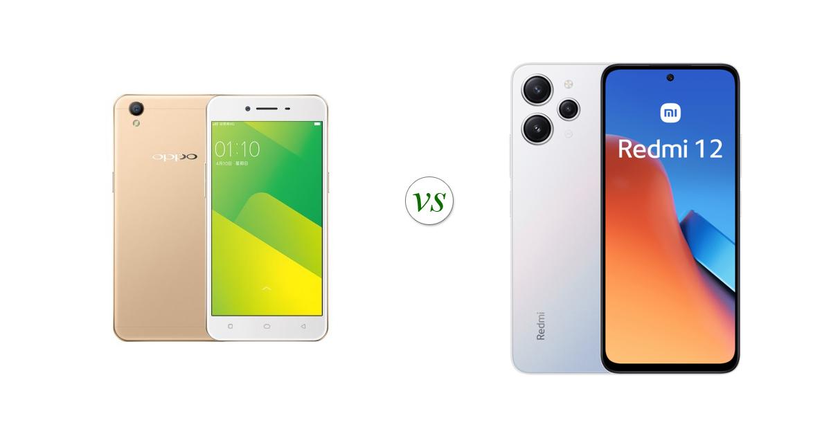 Oppo A37 vs Xiaomi Redmi 12: Side by Side Specs Comparison