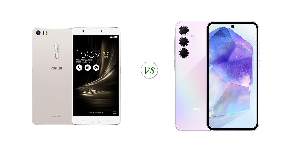 ASUS Zenfone 3 Ultra vs Samsung Galaxy A55 5G: Side by Side Specs ...