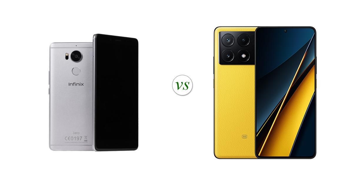 Infinix Mobile Zero 4 Plus vs POCO X6 Pro 5G: Side by Side Specs Comparison