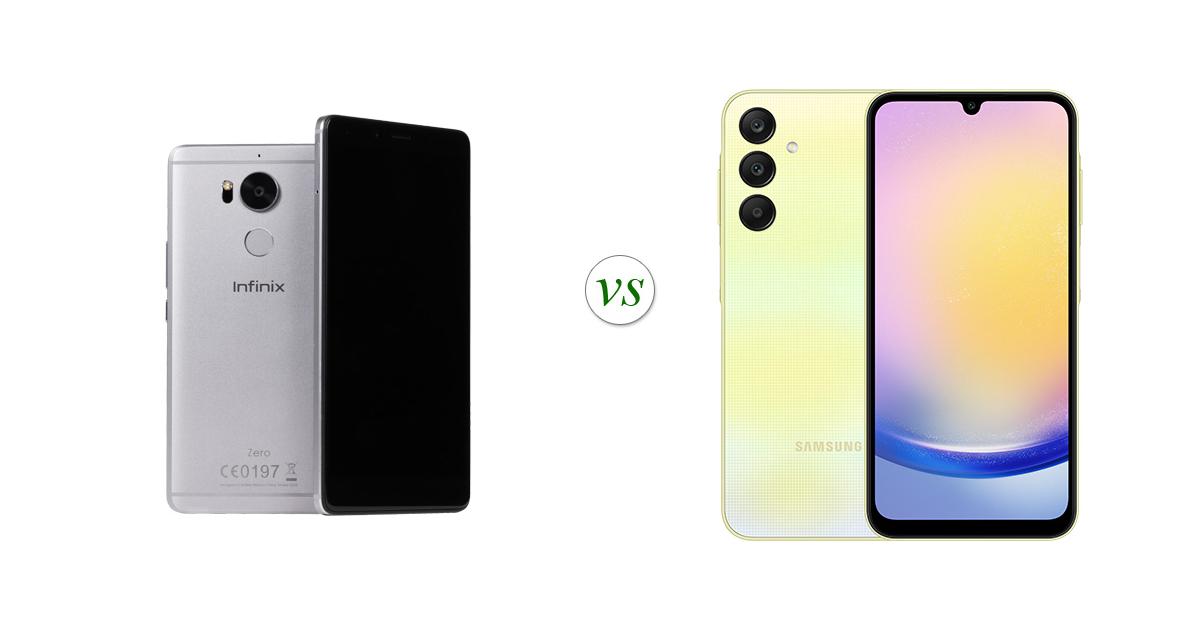 Infinix Mobile Zero 4 Plus vs Samsung Galaxy A25 5G: Side by Side Specs ...
