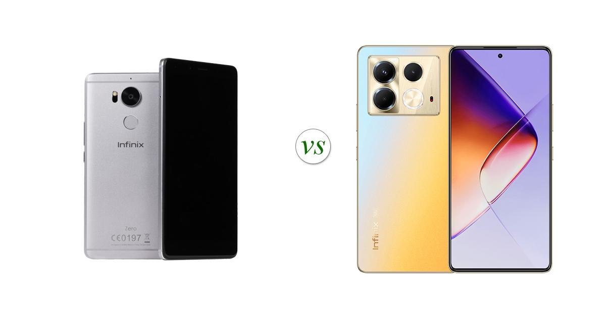 Infinix Mobile Zero 4 Plus vs Infinix NOTE 40 5G: Side by Side Specs ...