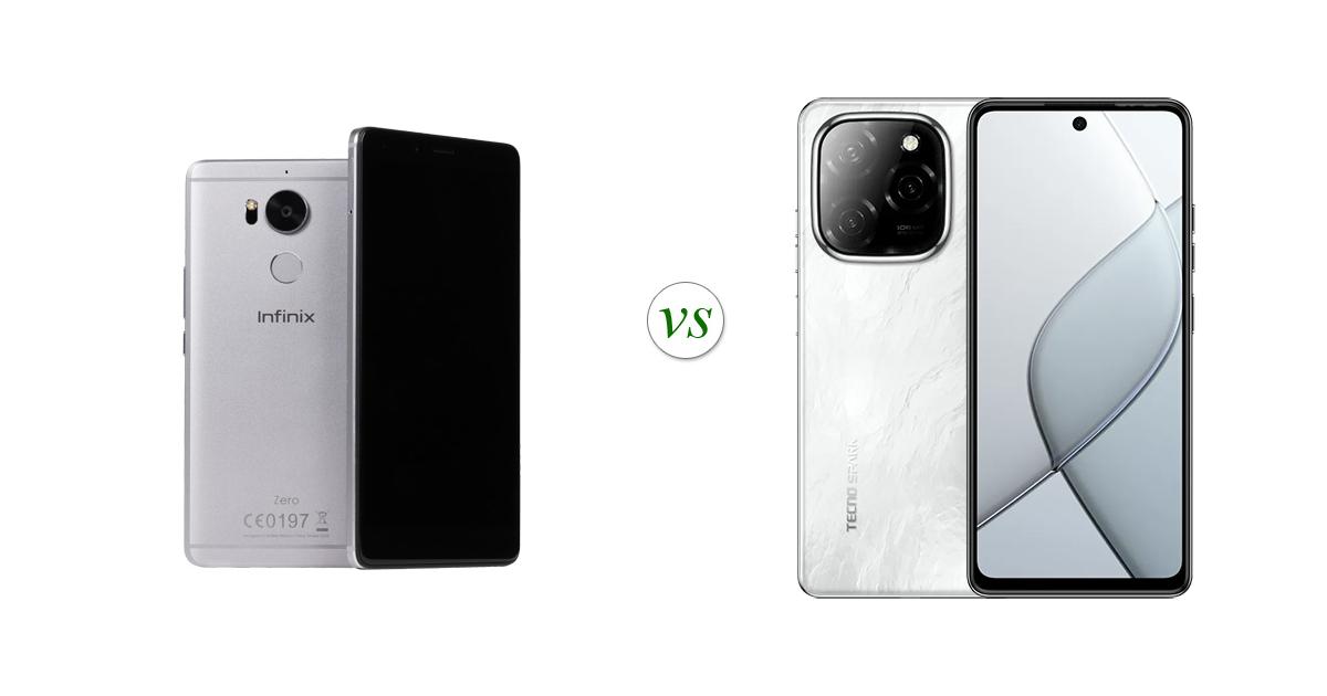 Infinix Mobile Zero 4 Plus vs TECNO SPARK 20 Pro 5G: Side by Side Specs ...