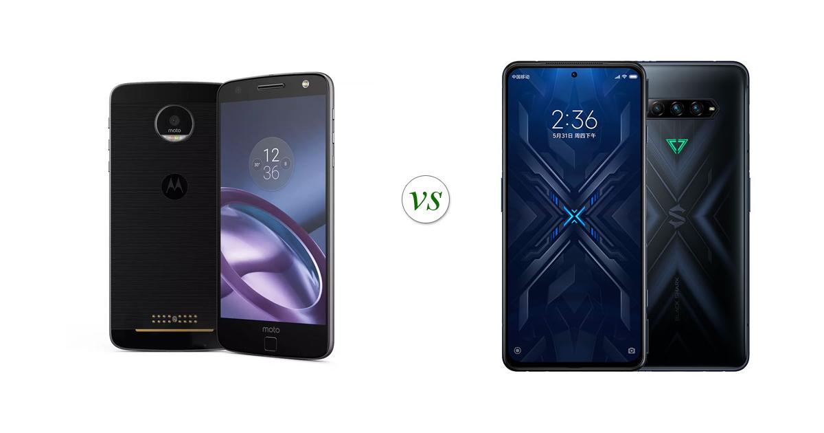 Motorola Moto Z vs Black Shark 4 Pro: Side by Side Specs Comparison
