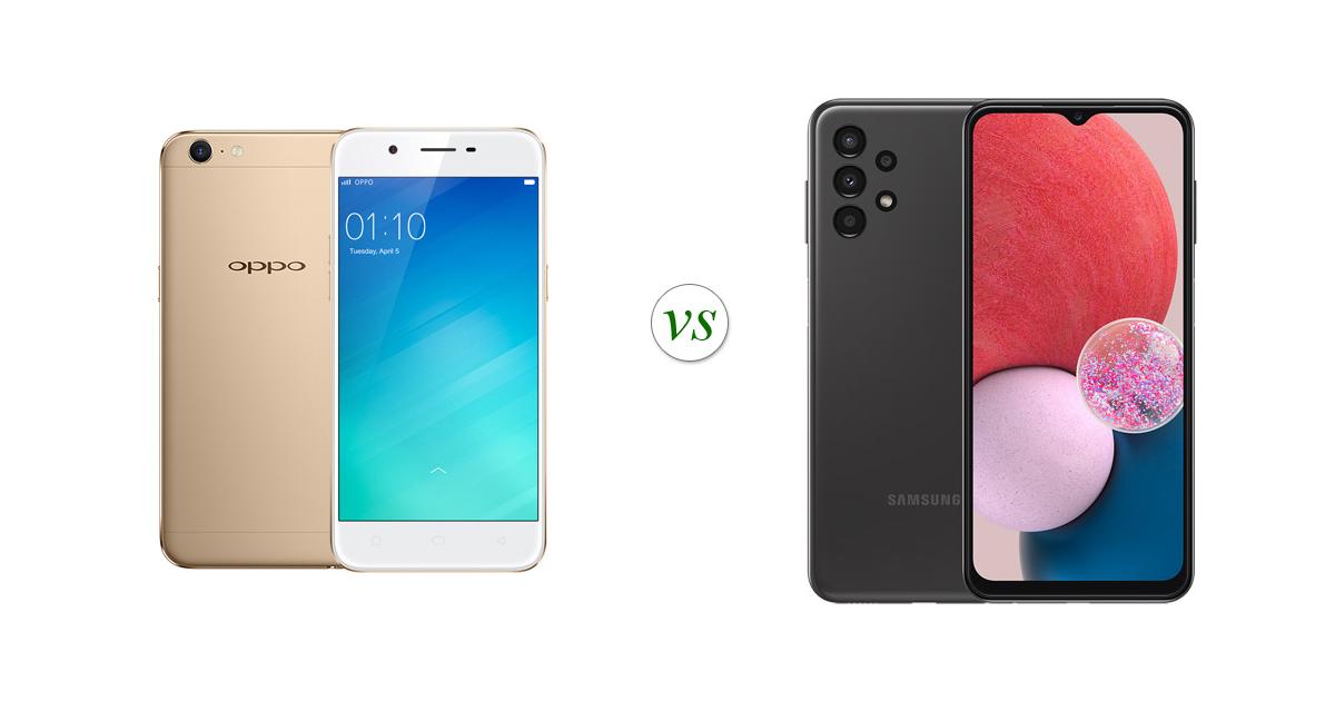 Oppo A39 vs Samsung Galaxy A13: Side by Side Specs Comparison