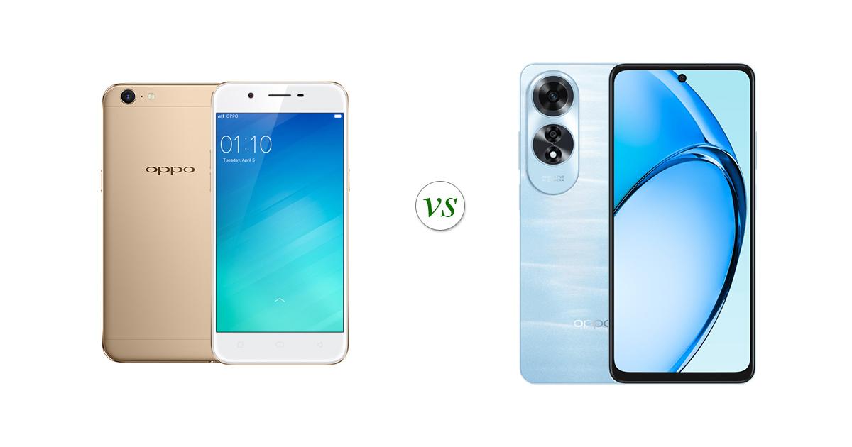 Oppo A39 vs OPPO A60: Side by Side Specs Comparison