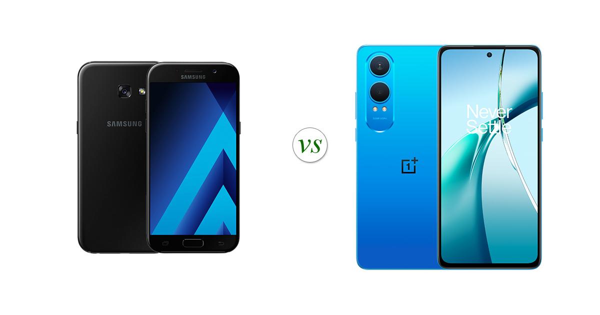 Samsung Galaxy A5 (2017) vs OnePlus Nord CE4 Lite 5G: Side by Side ...
