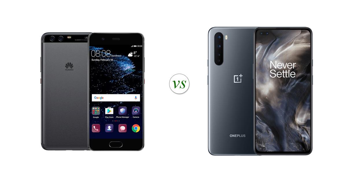 Huawei P10 vs OnePlus Nord: Side by Side Specs Comparison