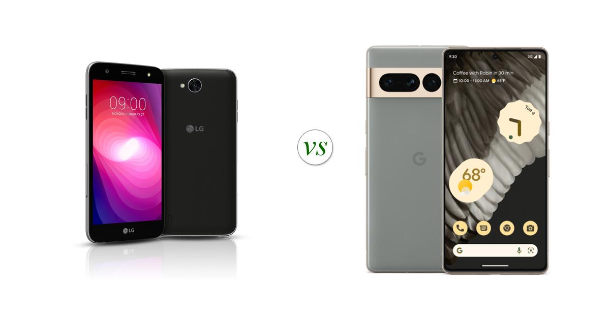 LG X Power2 vs Google Pixel 7 Pro: Side by Side Specs Comparison