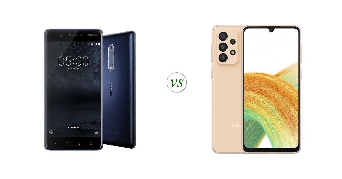 Nokia 5 vs Samsung Galaxy A33 5G: Side by Side Specs Comparison