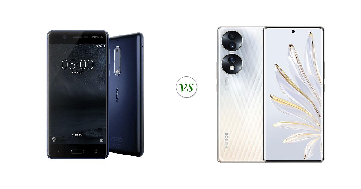 Nokia 5 vs HONOR 70 5G: Side by Side Specs Comparison