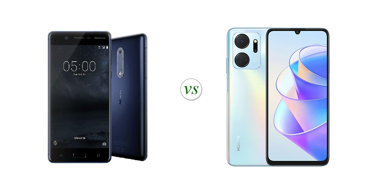 Nokia 5 vs HONOR X7a: Side by Side Specs Comparison