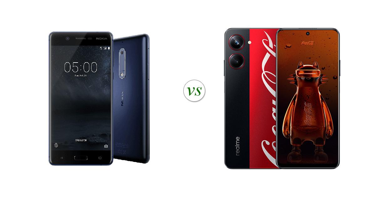Nokia 5 vs realme 10 Pro 5G Coca-Cola® Edition: Side by Side Specs ...