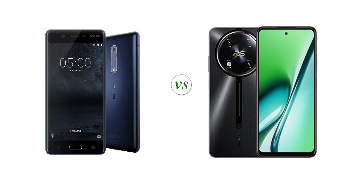 Nokia 5 vs itel RS4: Side by Side Specs Comparison