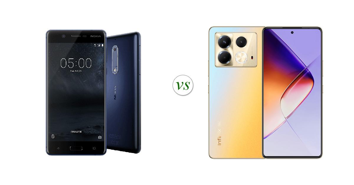 Nokia 5 vs Infinix NOTE 40 5G: Side by Side Specs Comparison
