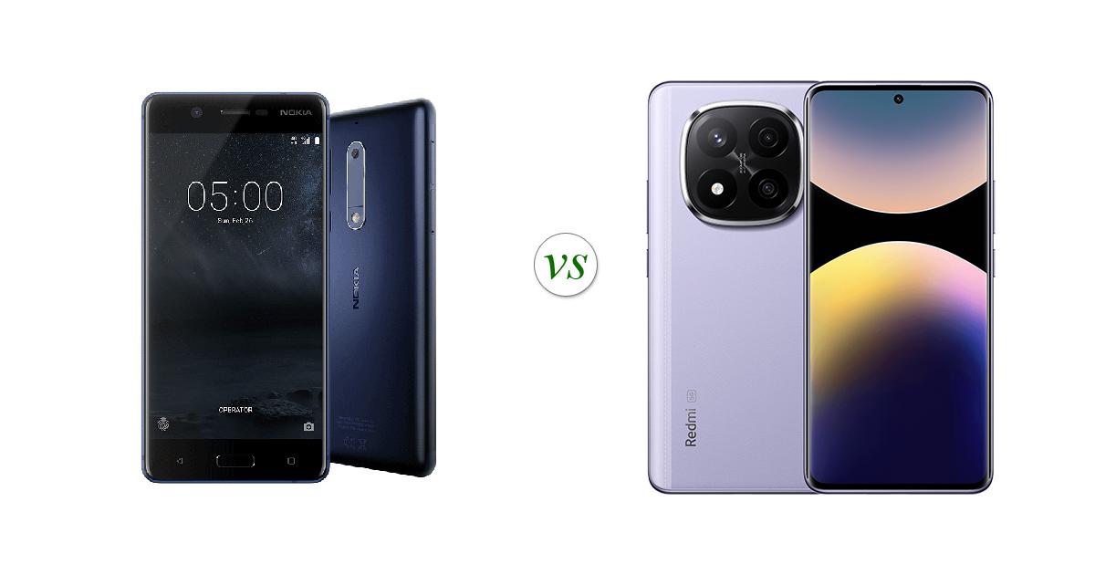 Nokia 5 vs Redmi Note 14 Pro+ 5G: Side by Side Specs Comparison