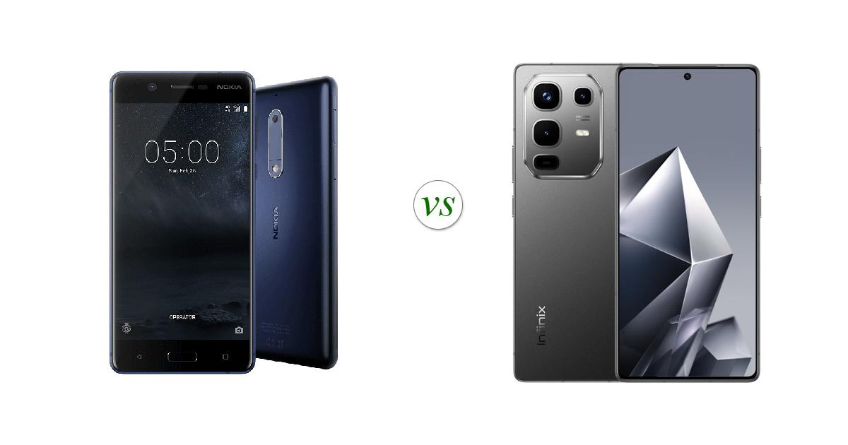 Nokia 5 vs Infinix NOTE 50: Side by Side Specs Comparison