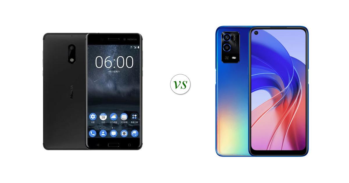 Nokia 6 vs OPPO A55: Side by Side Specs Comparison