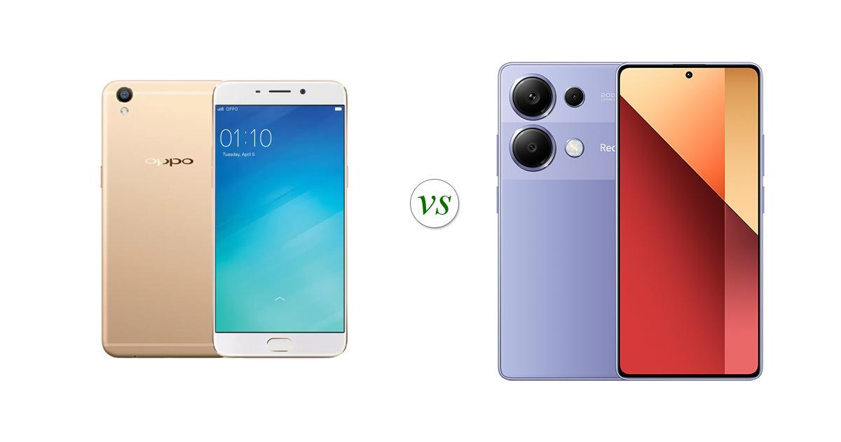 Oppo F1s vs Redmi Note 13 Pro: Side by Side Specs Comparison