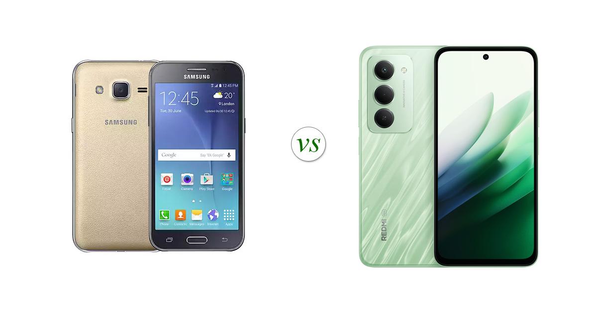 Samsung Galaxy J2 DTV vs Redmi 15 5G: Side by Side Specs Comparison