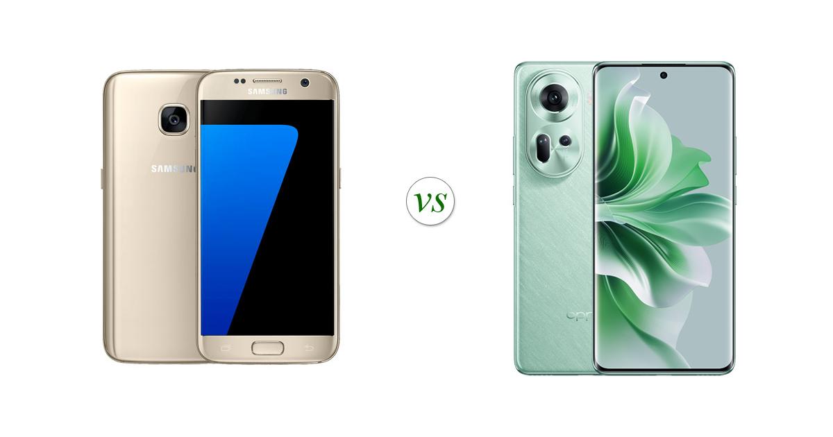 Samsung Galaxy S7 vs OPPO Reno11 5G: Side by Side Specs Comparison