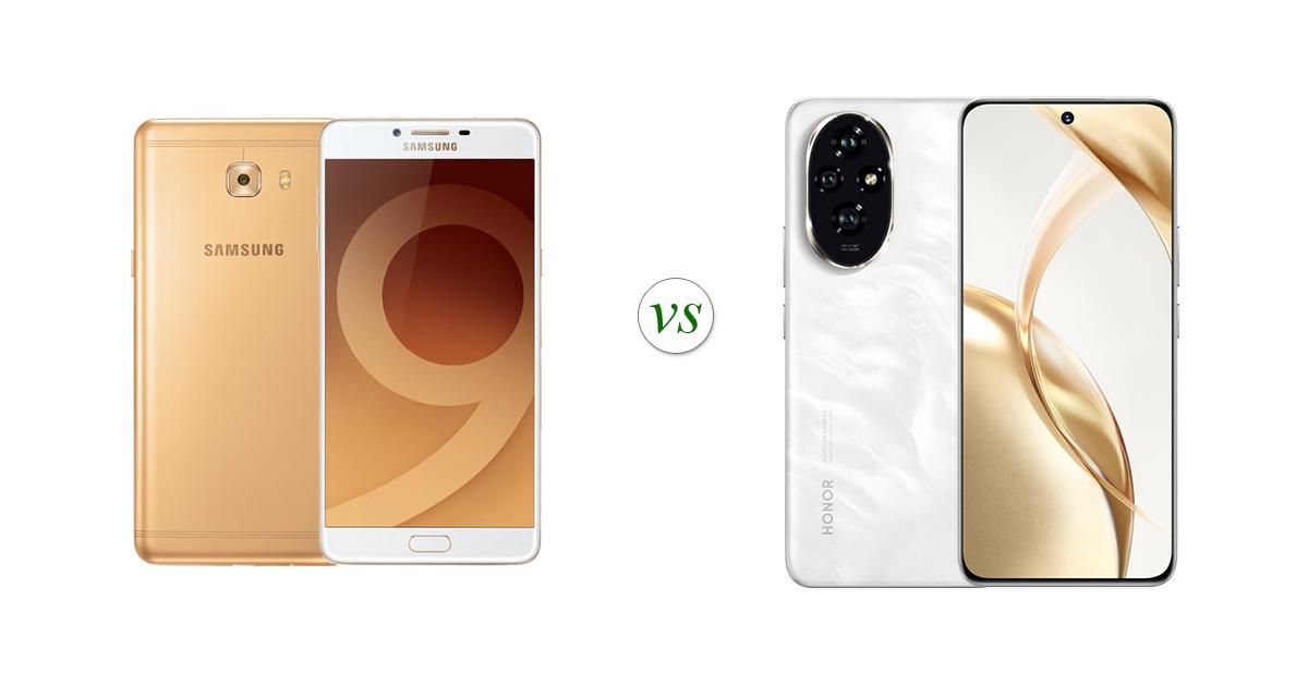 Samsung Galaxy C9 Pro vs HONOR 200: Side by Side Specs Comparison