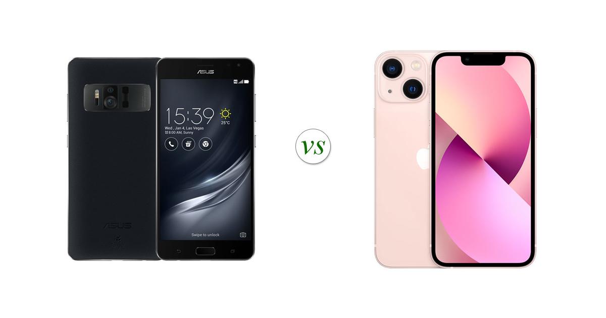 ASUS Zenfone AR vs Apple iPhone 13 mini: Side by Side Specs Comparison