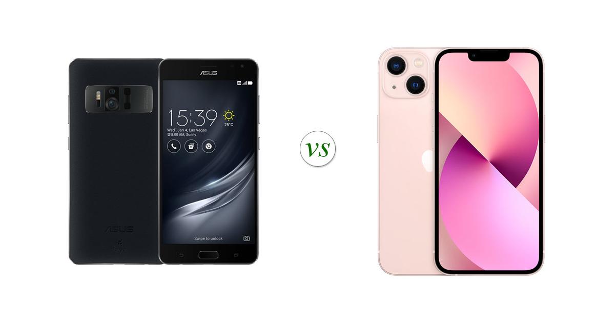 ASUS Zenfone AR vs Apple iPhone 13: Side by Side Specs Comparison
