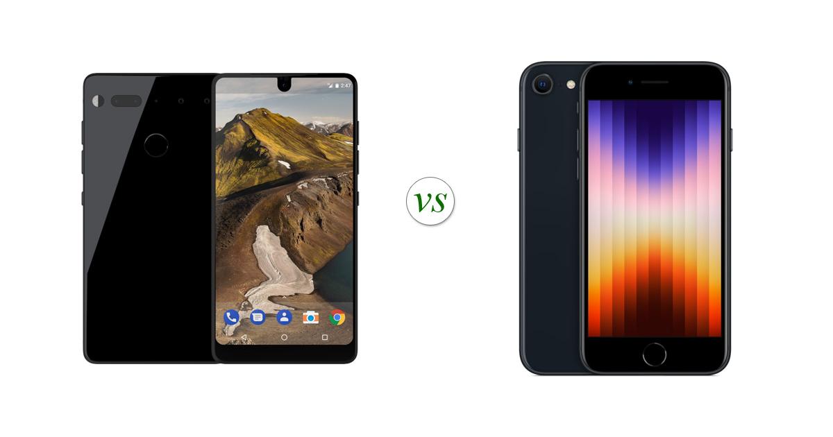 Essential Phone vs Apple iPhone SE (3rd gen): Side by Side Specs Comparison
