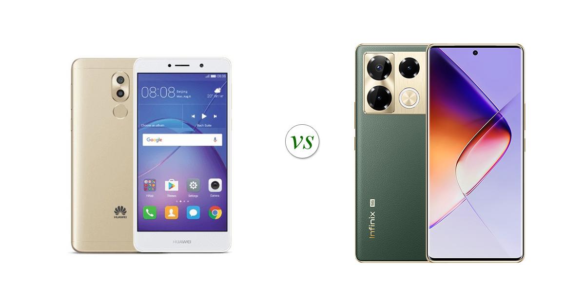 Huawei GR5 2017 vs Infinix NOTE 40 Pro+ 5G: Side by Side Specs Comparison