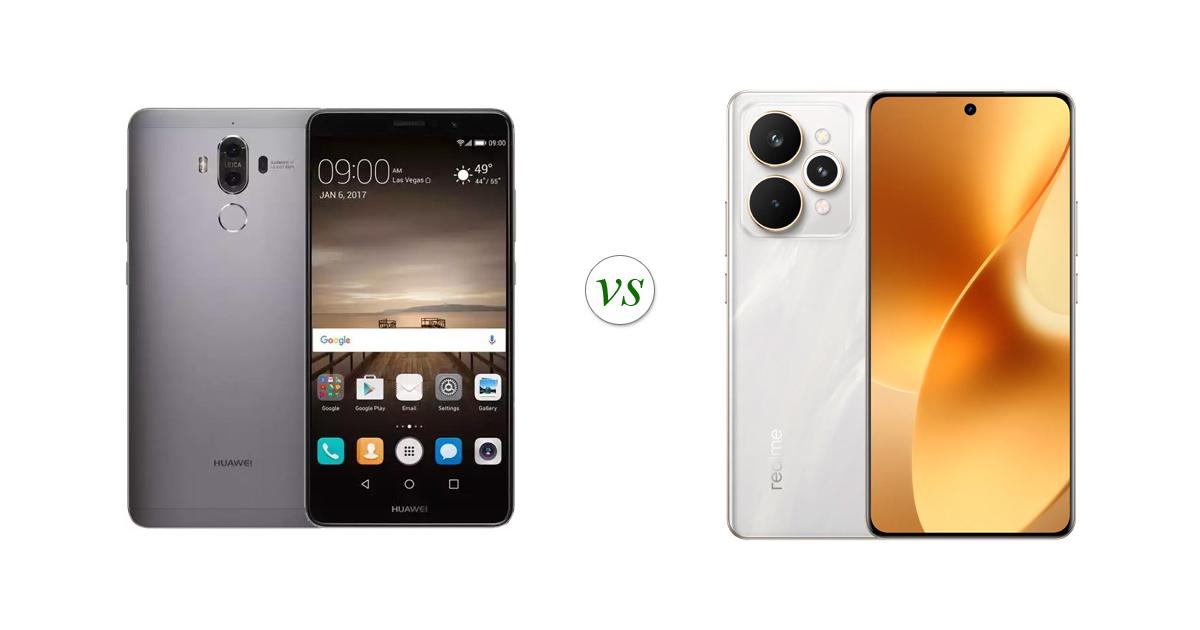 Huawei Mate 9 vs realme 15 Pro 5G: Side by Side Specs Comparison