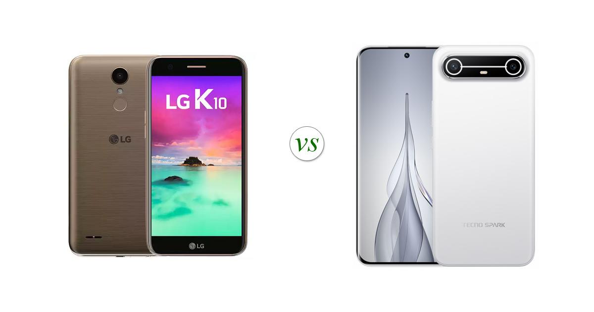 LG K10 2017 vs TECNO SPARK Slim: Side by Side Specs Comparison