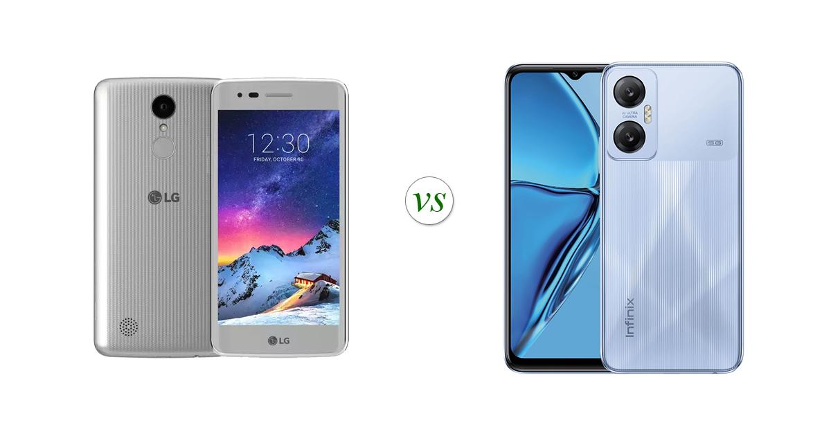 LG K8 2017 vs Infinix Hot 20 5G: Side by Side Specs Comparison