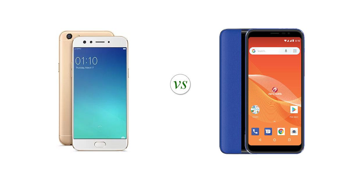 OPPO F3 vs Cherry Mobile Flare J8 LTE: Side by Side Specs Comparison