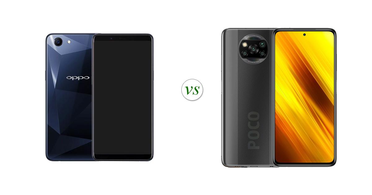 OPPO F7 Youth vs POCO X3 NFC: Side by Side Specs Comparison