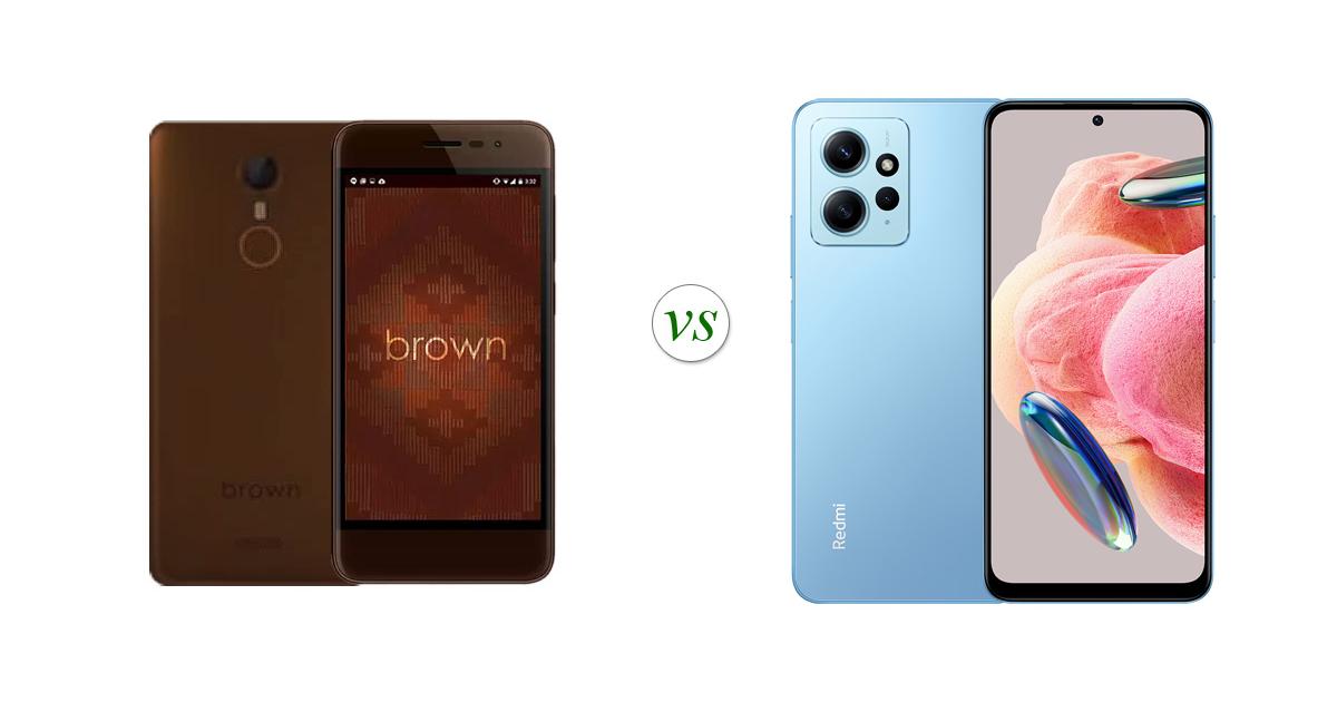 Brown&Proud Brown 1 vs Xiaomi Redmi Note 12: Side by Side Specs Comparison