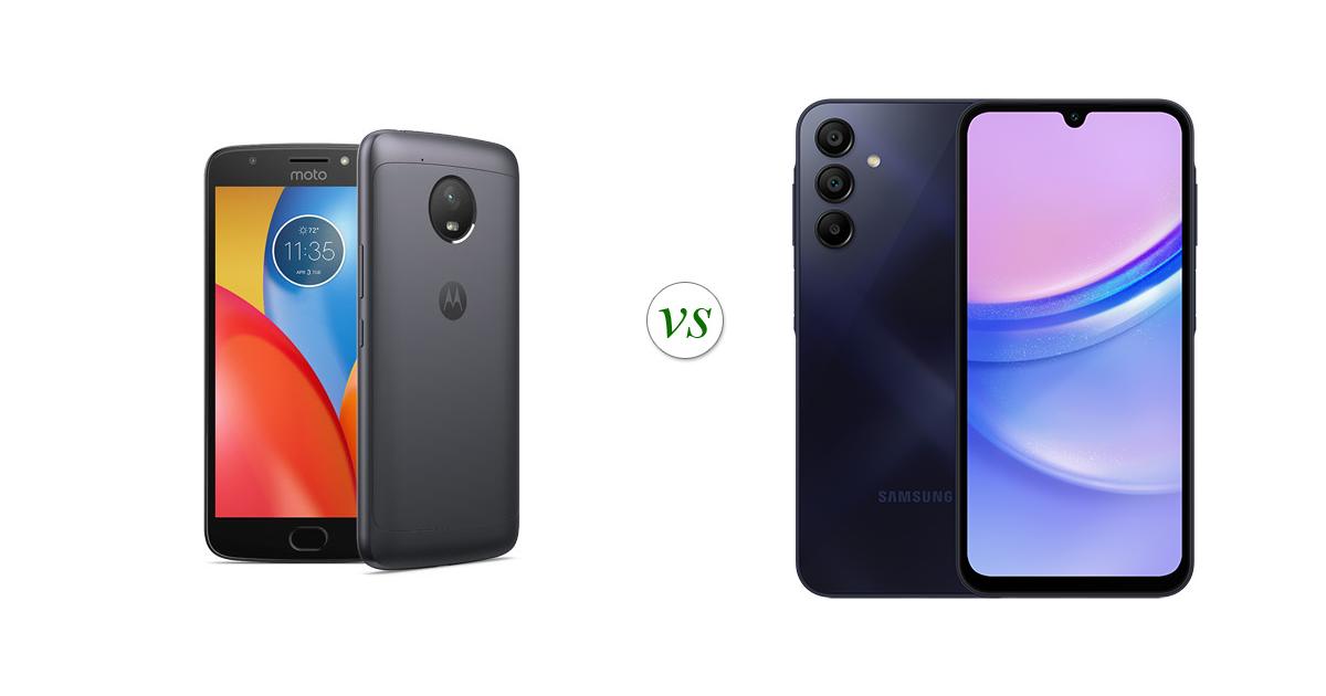 Motorola Moto E4 Plus vs Samsung Galaxy A15: Side by Side Specs Comparison