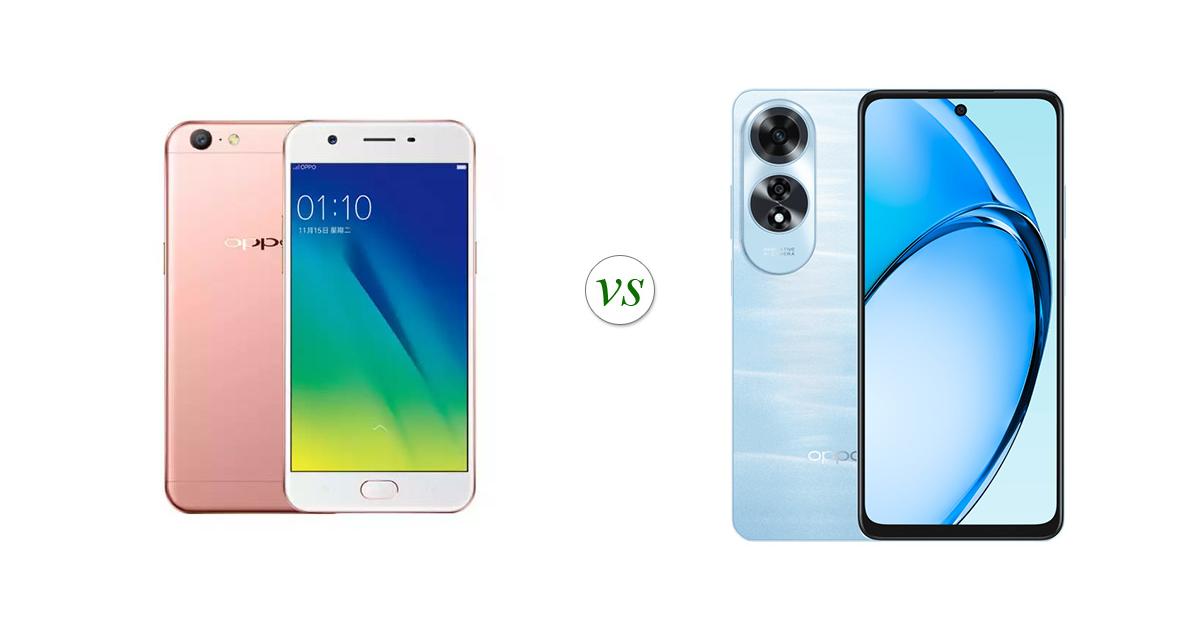OPPO A57 vs OPPO A60: Side by Side Specs Comparison
