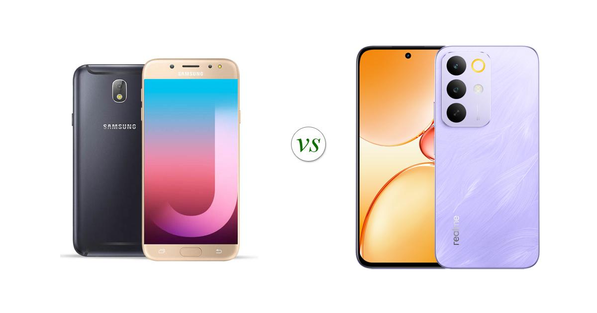 Samsung Galaxy J7 Pro vs realme C85 5G: Side by Side Specs Comparison