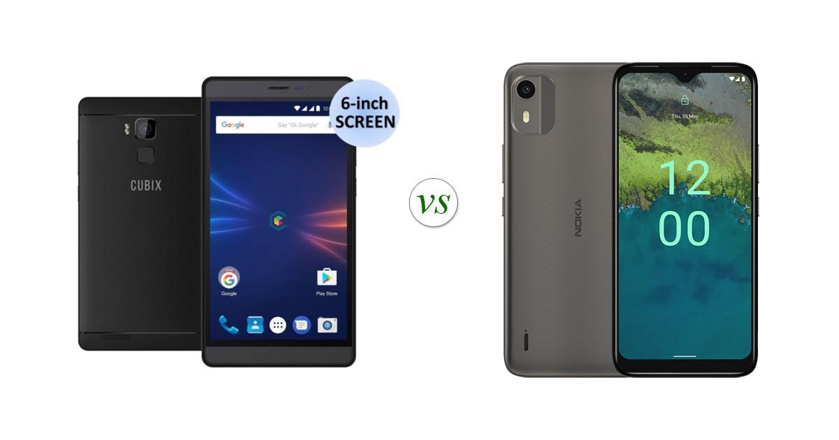 Cherry Mobile Cubix Cube Max vs NOKIA C12: Side by Side Specs Comparison