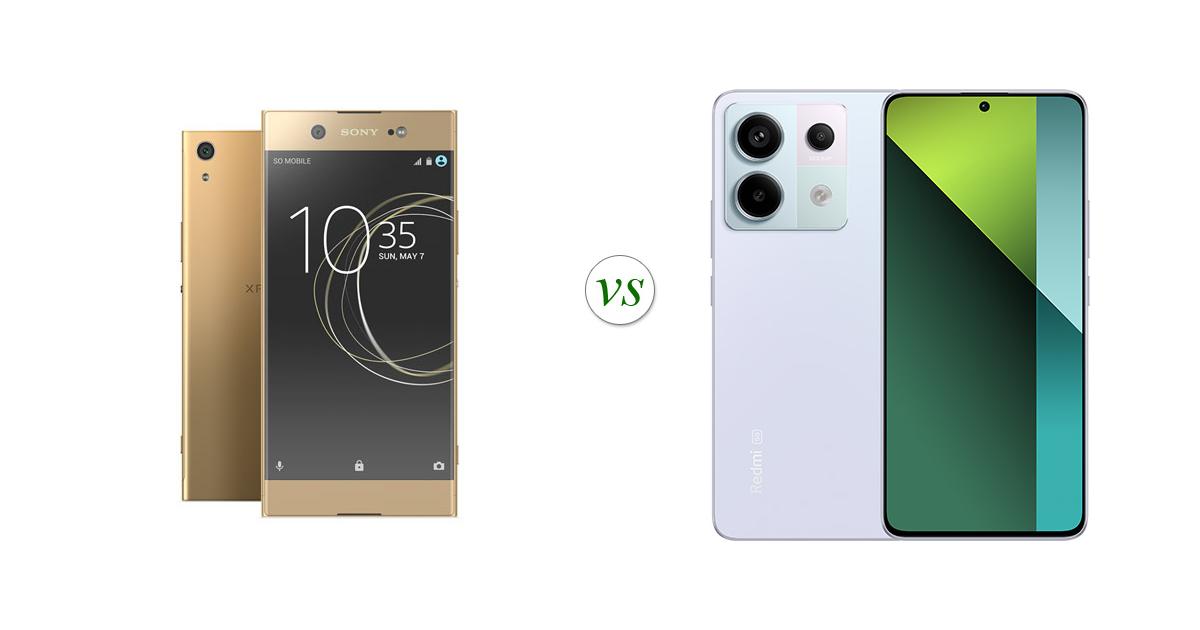Sony Xperia XA1 Ultra vs Redmi Note 13 Pro 5G: Side by Side Specs ...