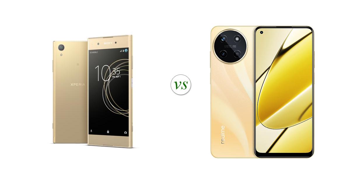 Sony Xperia XA1 Plus vs realme 11: Side by Side Specs Comparison