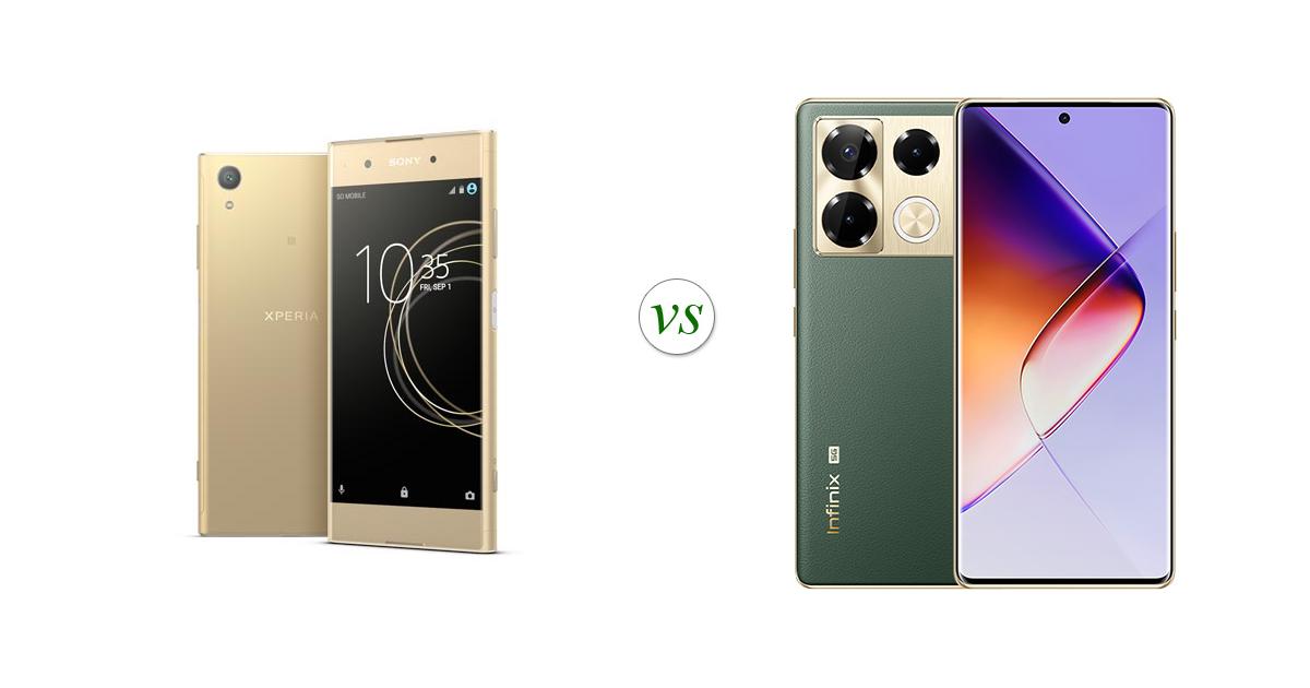 Sony Xperia XA1 Plus vs Infinix NOTE 40 Pro+ 5G: Side by Side Specs ...