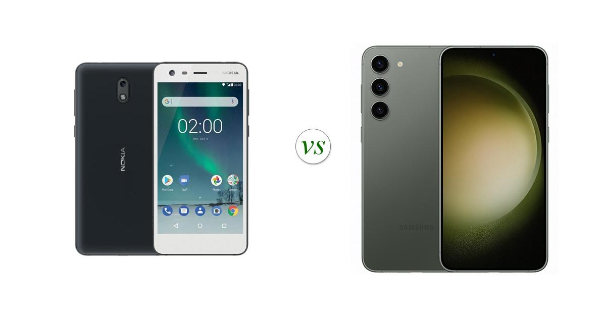 Nokia 2 vs Samsung Galaxy S23+: Side by Side Specs Comparison