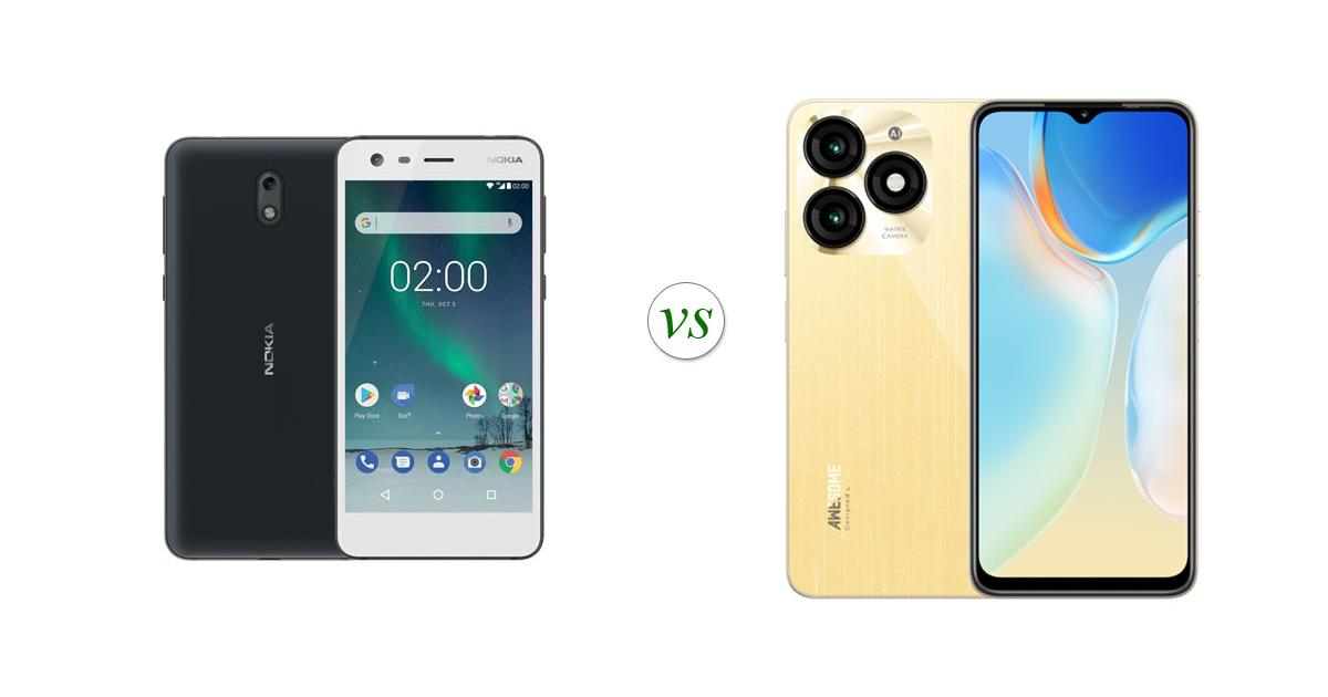 Nokia 2 vs itel A70: Side by Side Specs Comparison