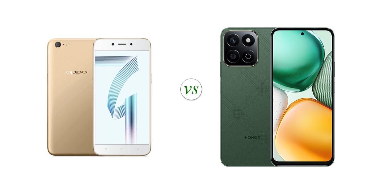 OPPO A71 vs HONOR X7c: Side by Side Specs Comparison