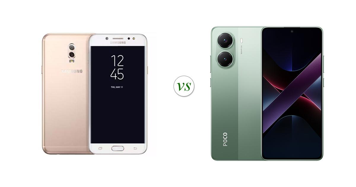 Samsung Galaxy J7+ vs POCO X7 Pro: Side by Side Specs Comparison