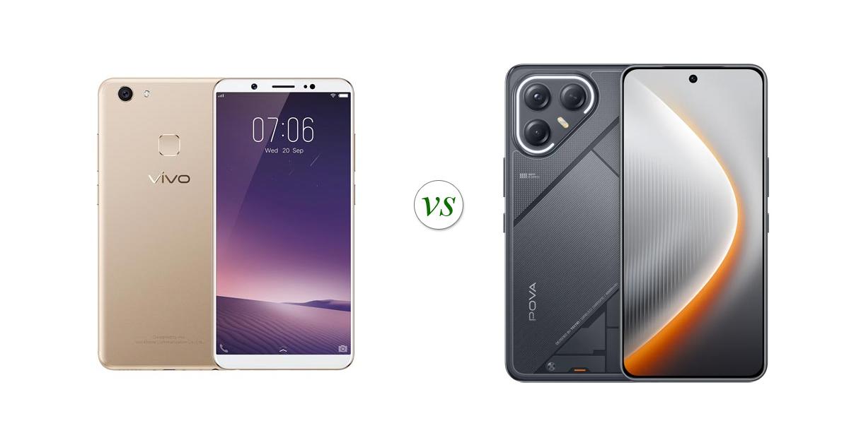 Vivo V7+ vs TECNO POVA 7 Ultra 5G: Side by Side Specs Comparison