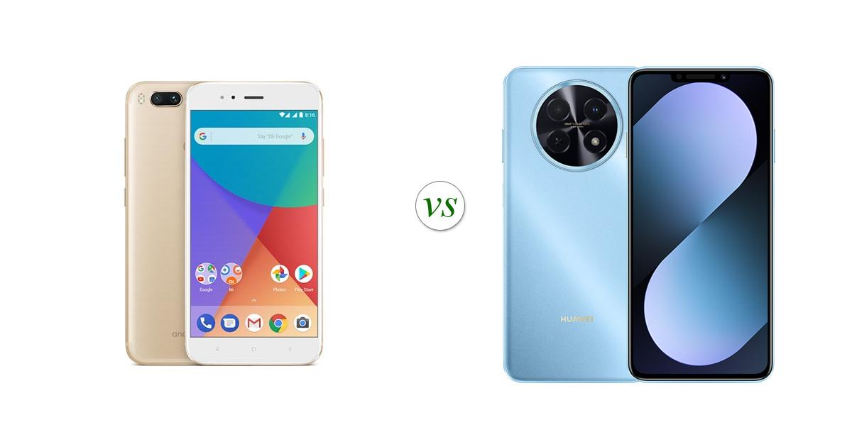 Xiaomi Mi A1 vs HUAWEI nova 14i: Side by Side Specs Comparison