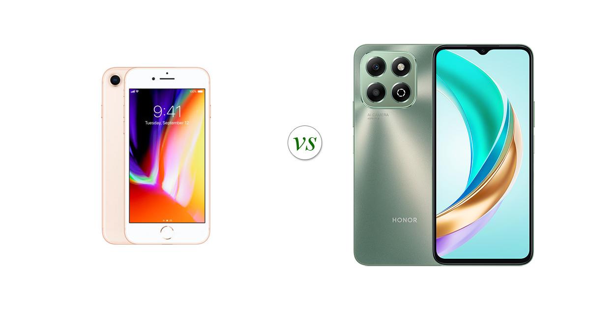Apple iPhone 8 vs HONOR X6b: Side by Side Specs Comparison